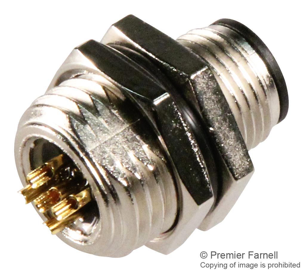 1838893-3 - Te Connectivity - SENSOR CONNECTOR, M12, PLUG