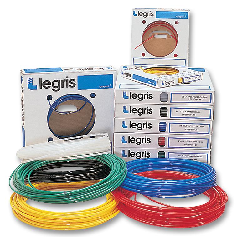 1025P08 05 - Legris - Pneumatic Tubing, Semi Rigid, Nylon (Polyamide)