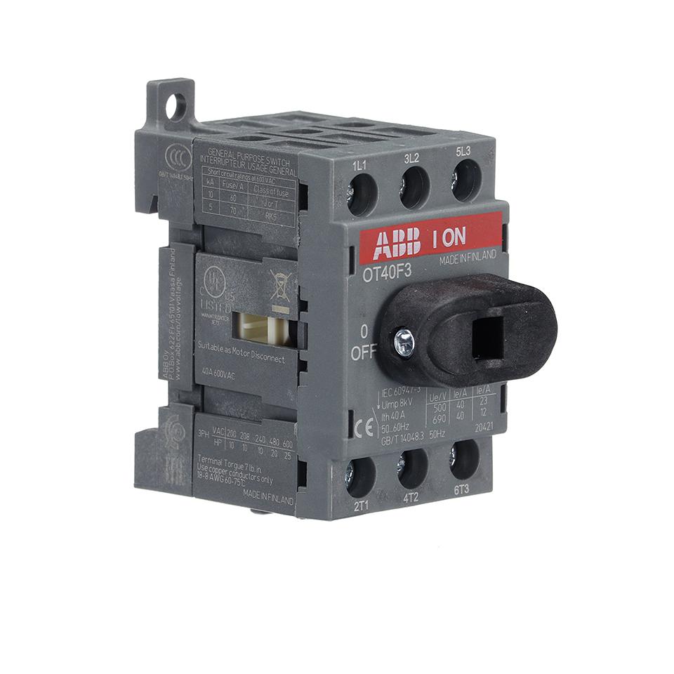 OT40F3 - Abb - DISCONNECTOR SWITCH, 3, 750