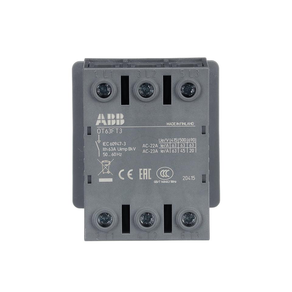 OT63FT3 - Abb - SWITCH,DISCONNECTOR,3P