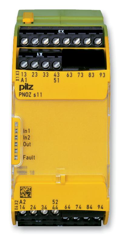 751111 - Pilz - General Purpose Relay, PNOZ s11 Series, Interface