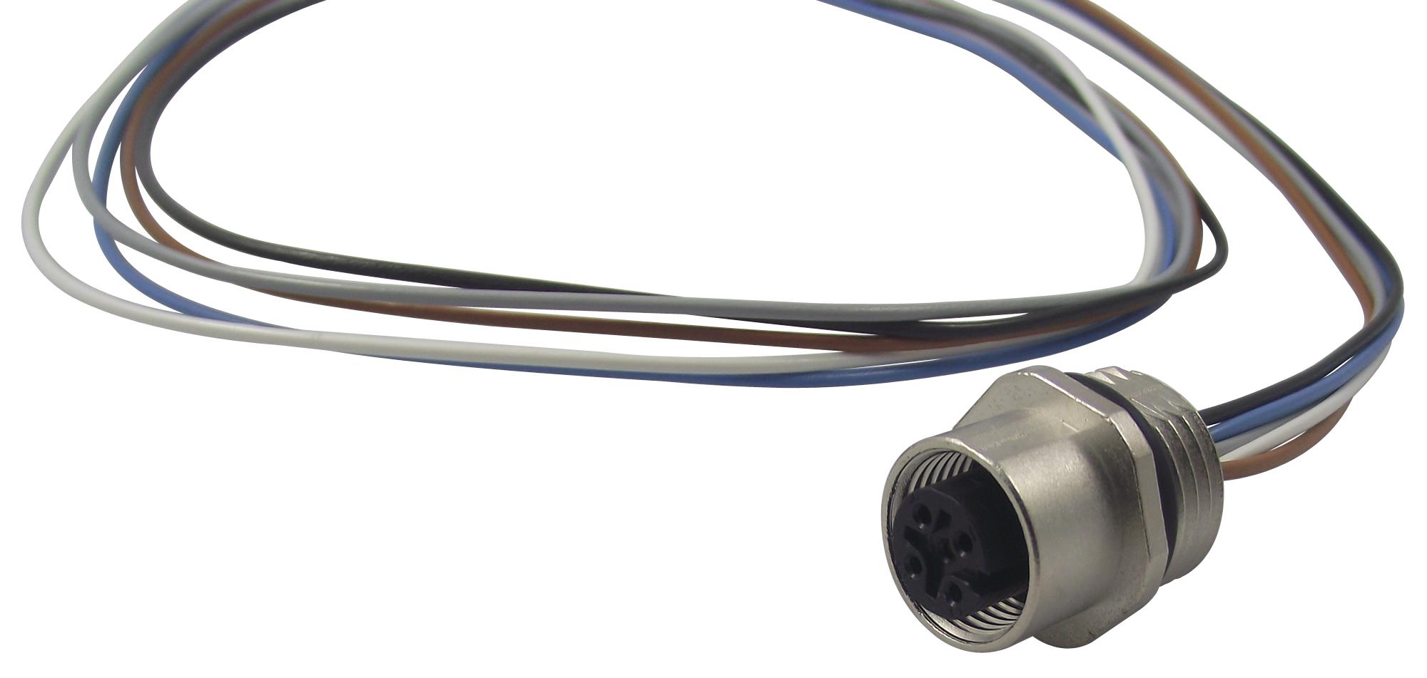 SACC-E-M12FS-5CON-PG9/0,5 - Phoenix Contact - SENSOR/ACTUATOR SOCKET, M12, 5POS