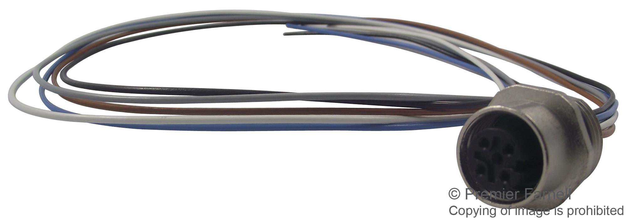 SACC-E-M12FS-5CON-PG9/0,5 - Phoenix Contact - SENSOR/ACTUATOR SOCKET, M12, 5POS