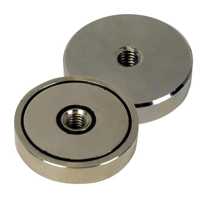 E1018/NEO - Eclipse Magnetics - SHALLOW POT MAGNET, NEODYMIUM, 10X4.5MM
