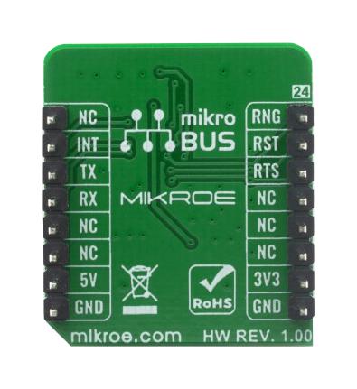 MIKROE-4057 - Mikroelektronika - CLICK BOARD, ADAPTER, GPIO/UART