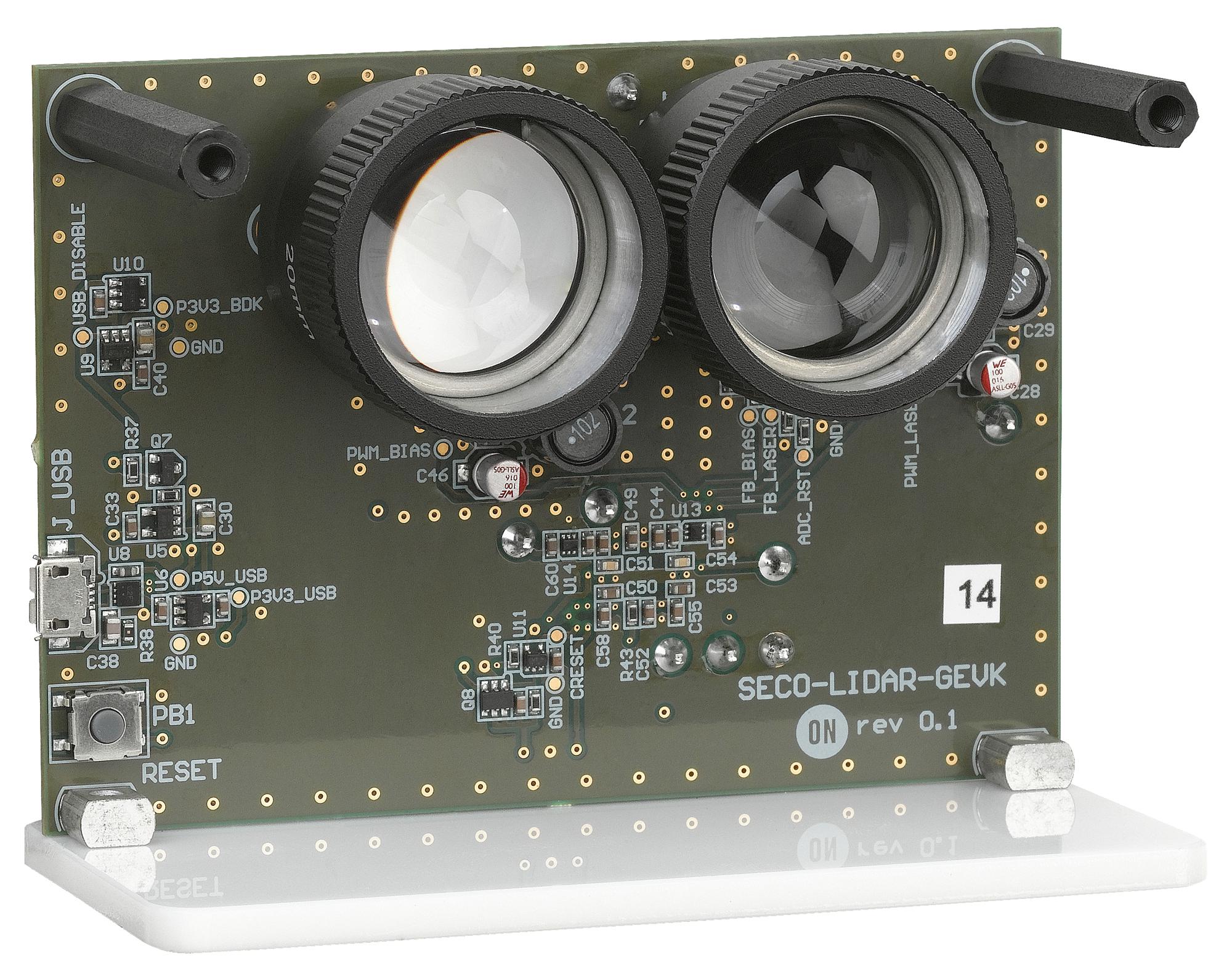 SECO-RANGEFINDER-GEVK - Onsemi - DEV KIT, SIPM DTOF LIDAR PLATFORM ROHS COMPLIANT: YES