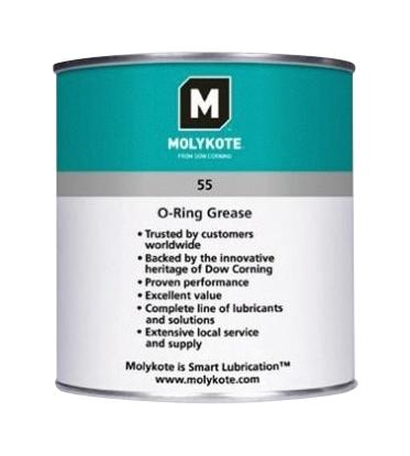 MOLYKOTE 55, 1KG - Molykote - SILICONE GREASE, O-RING, CAN