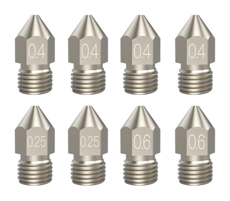 4007010082 - Creality 3d - NOZZLES SET, ENDER-3, CR 3D PRINTERS