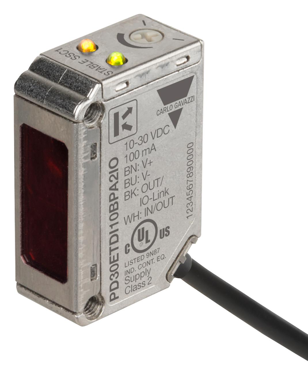 PD30ETDI10BPA2IO - Carlo Gavazzi - PHOTO SENSOR, 1M, NPN/PUSH PULL/PNP ...