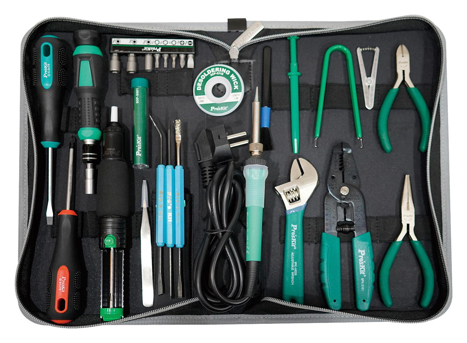 PK-810C - Proskit Industries - BASIC PC / NB RPAIR TOOL KIT W/ UK PLUG ...