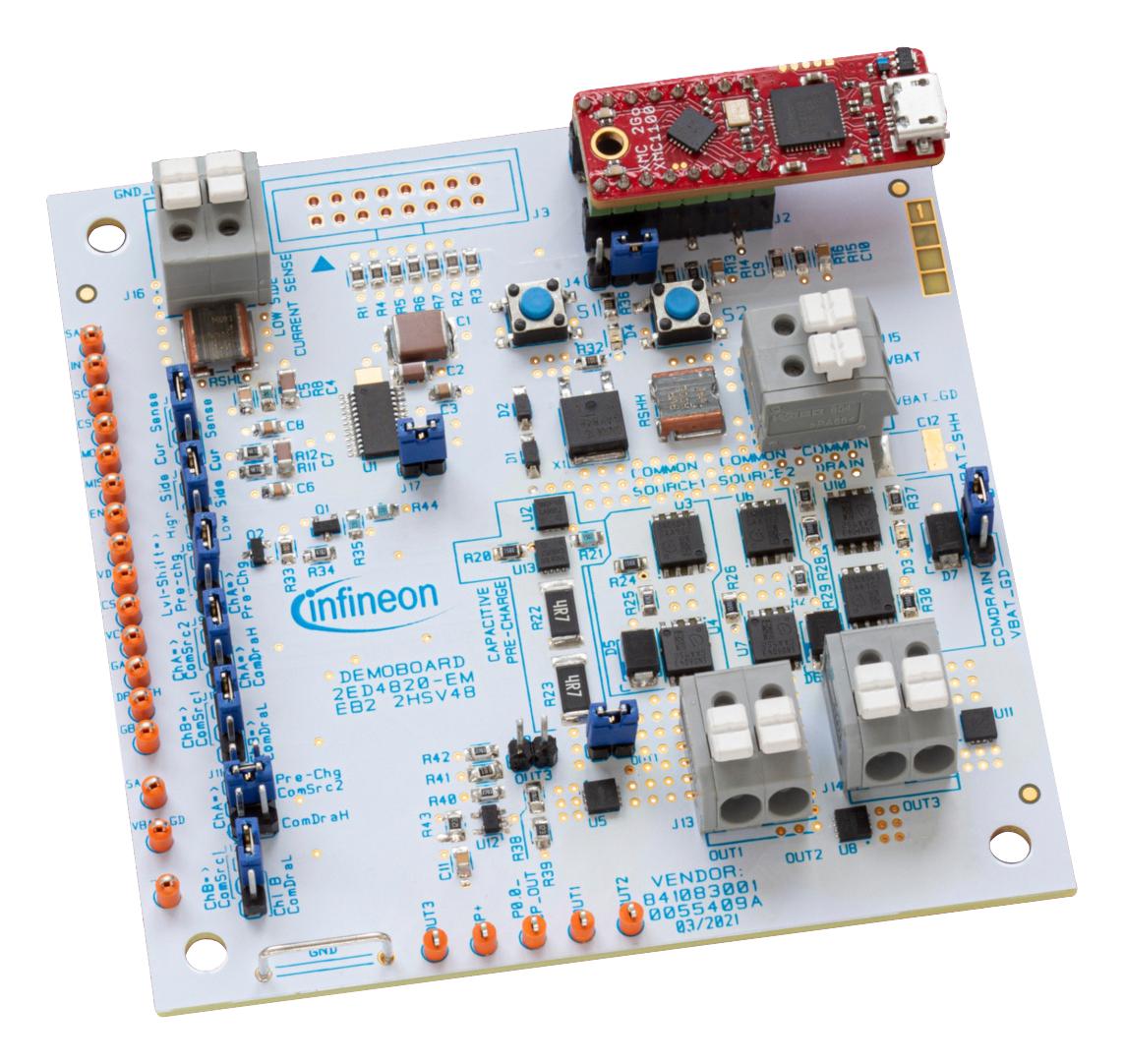 2ED4820EB22HSV48TOBO1 - Infineon - EVALUATION BOARD, HIGH SIDE SWITCH ...