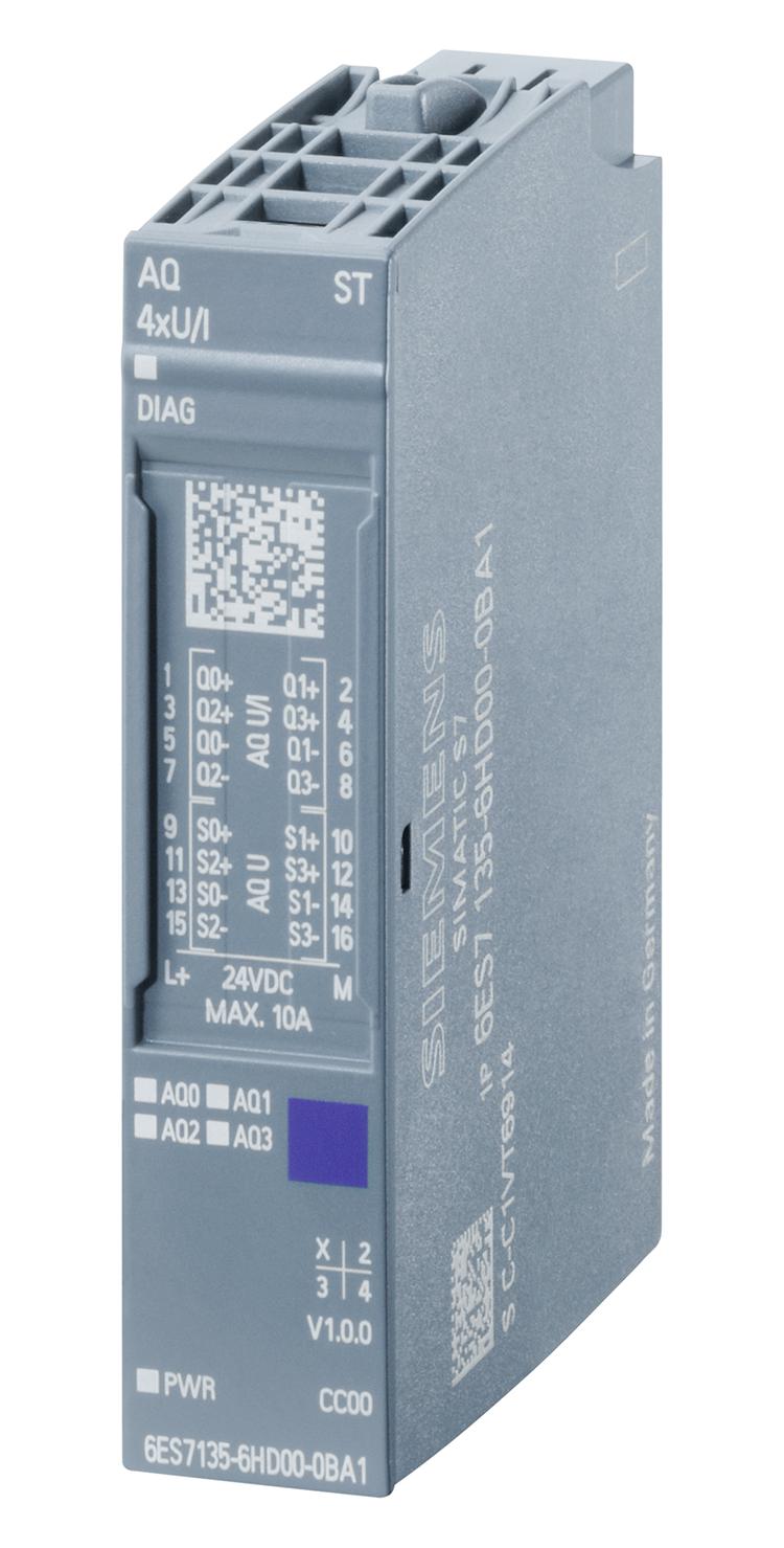 6es7135 6hd00 0ba1 Siemens Analog Output Mod 4 Output 24vdc Rohs