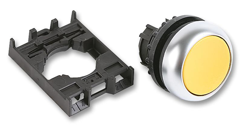 M22-D-Y+M22-A - Eaton Moeller - OPERATOR W/ BRACKET, 22MM PB SWITCH