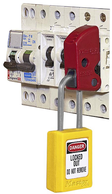 S2394 - Master Lock - CIRCUIT BREAKER LOCKOUT, UNIVERSAL ROHS COMPLIANT: NA