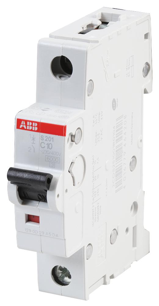 S201-C10 - Abb - CIRCUIT BREAKER, THERMAL MAG, 1 POLE
