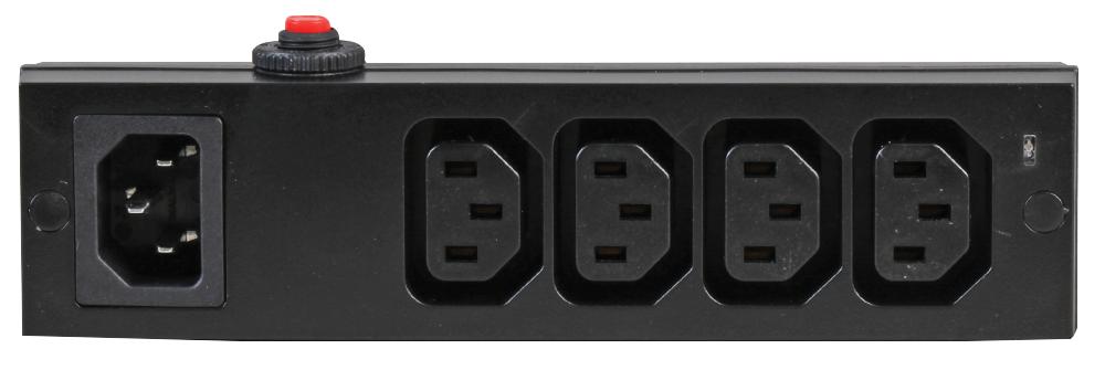 PEL01258 - Pro Elec - IEC DISTRIBUTION STRIP, 4 OUTLET, 10A ROHS ...