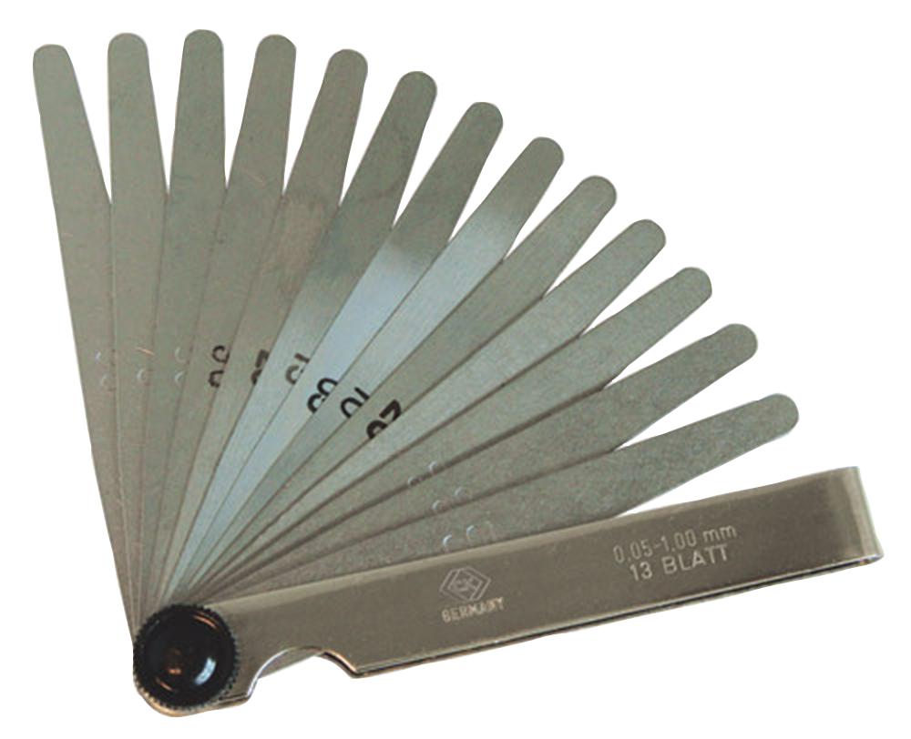 T3527M 413 - Ck Tools - FEELER GAUGE, 0.05MM TO 1MM, 13PC