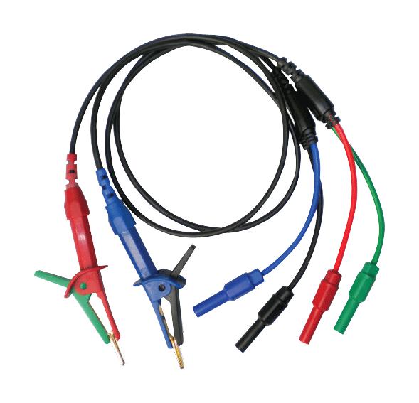 380565 - Extech Instruments - Juego de Cables de Prueba, Kelvin Clip ...