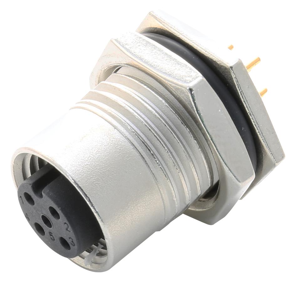 M12A-05PFFP-SF8001 - Amphenol Ltw - Conector para Sensor, Serie M, M12