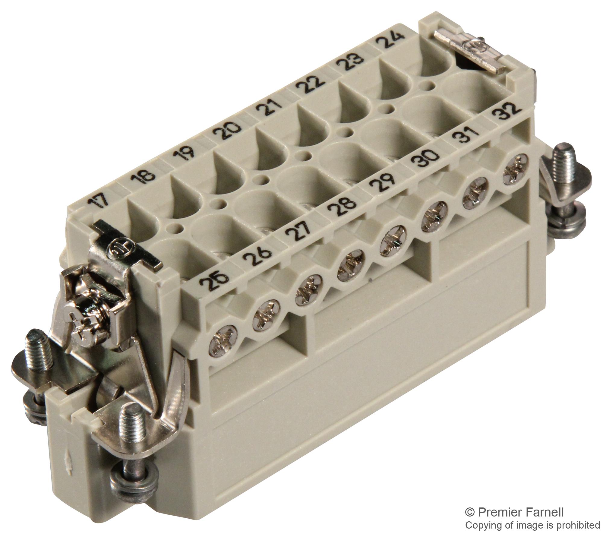 09200162613 - Harting - Heavy Duty Connector, 16 + Señal PE, UL508