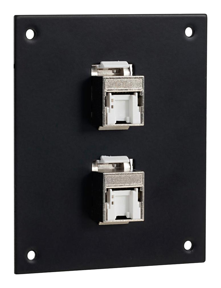 USP2MK-SC5E-POE - L-com - Panel de Conexiones, RJ45, 2 Puertos