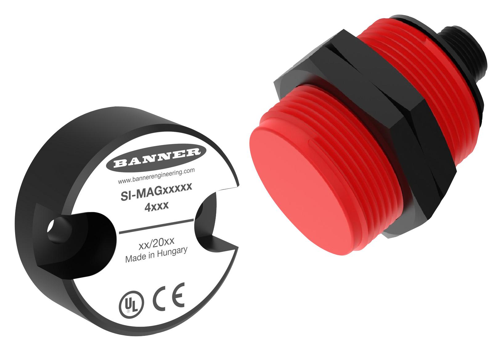 SI-MAGB3SMQD - Banner Engineering - Safety Interlock Switch, SI-MAG ...