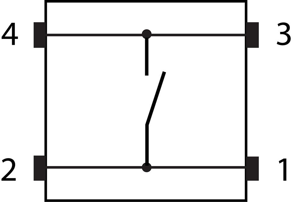 B3FS-1010 - Omron Electronic Components - Interruptor Táctil, Serie ...