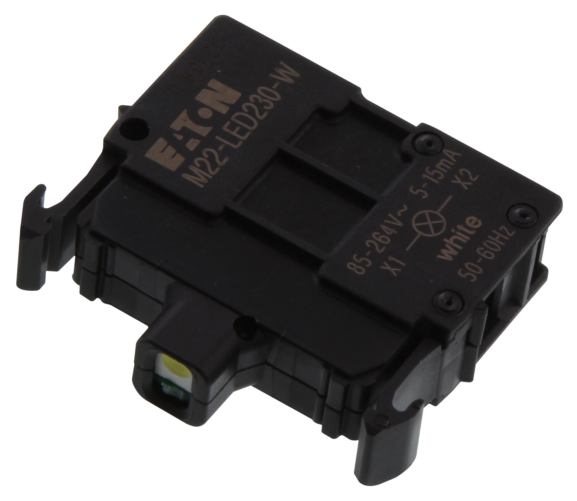 M22-LED230-W - Eaton Cutler Hammer - Indicador de Montaje en Panel LED, Blanco, IP20