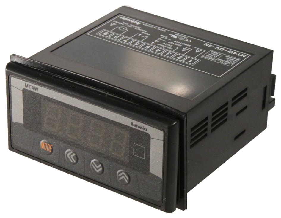 MT4W-DV-4N - Autonics - Medidor Digital para Panel, Indicador, 4 Dígitos