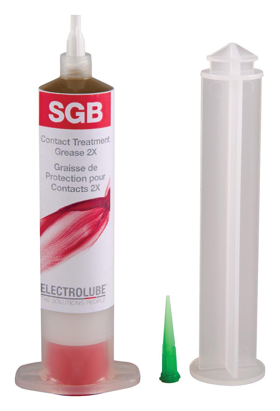 SGB20S - Electrolube - Grasa, Tratamiento de Contacto, Jeringa