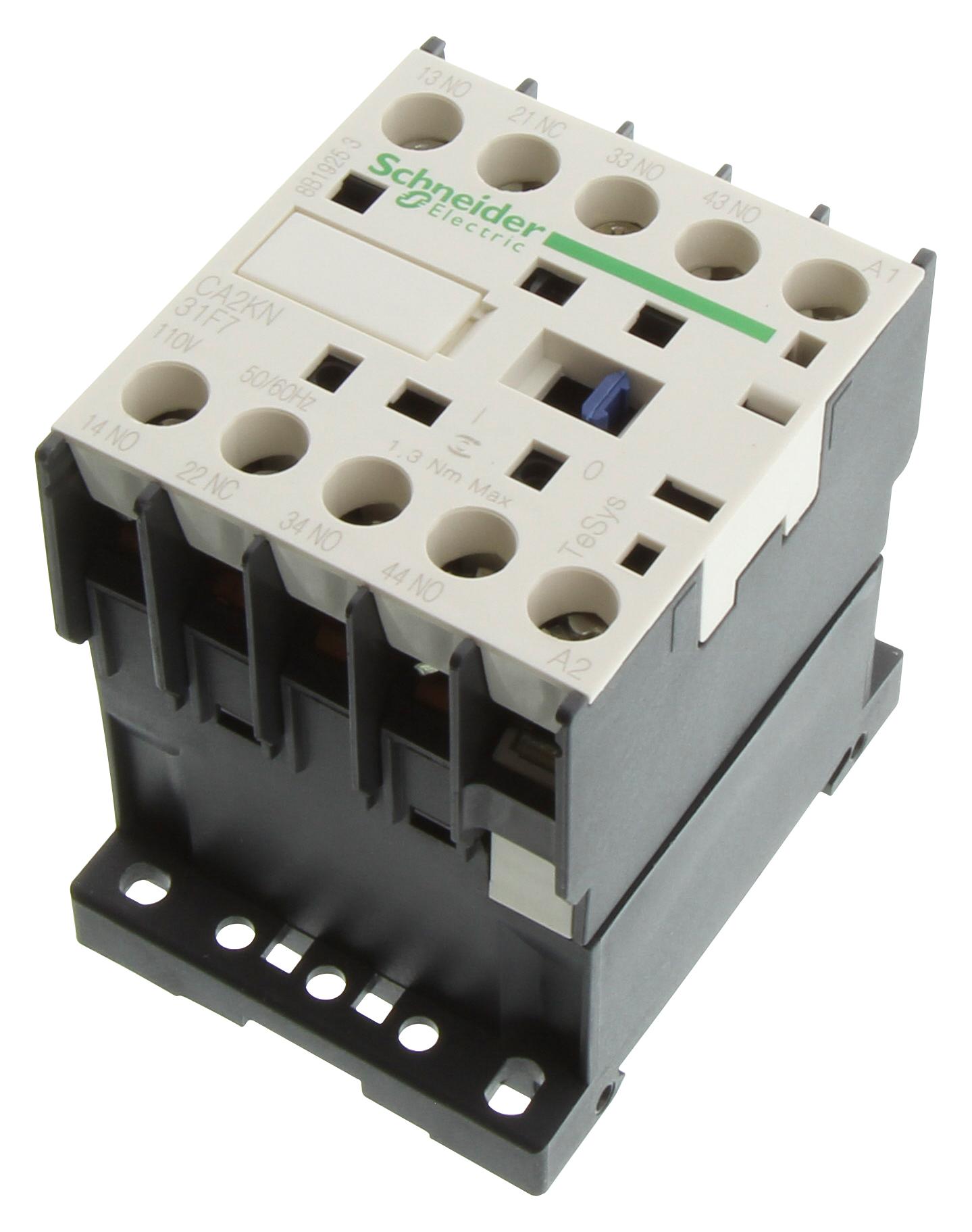 CA2KN31F7 - Schneider Electric - Contactor, Carril DIN, panel