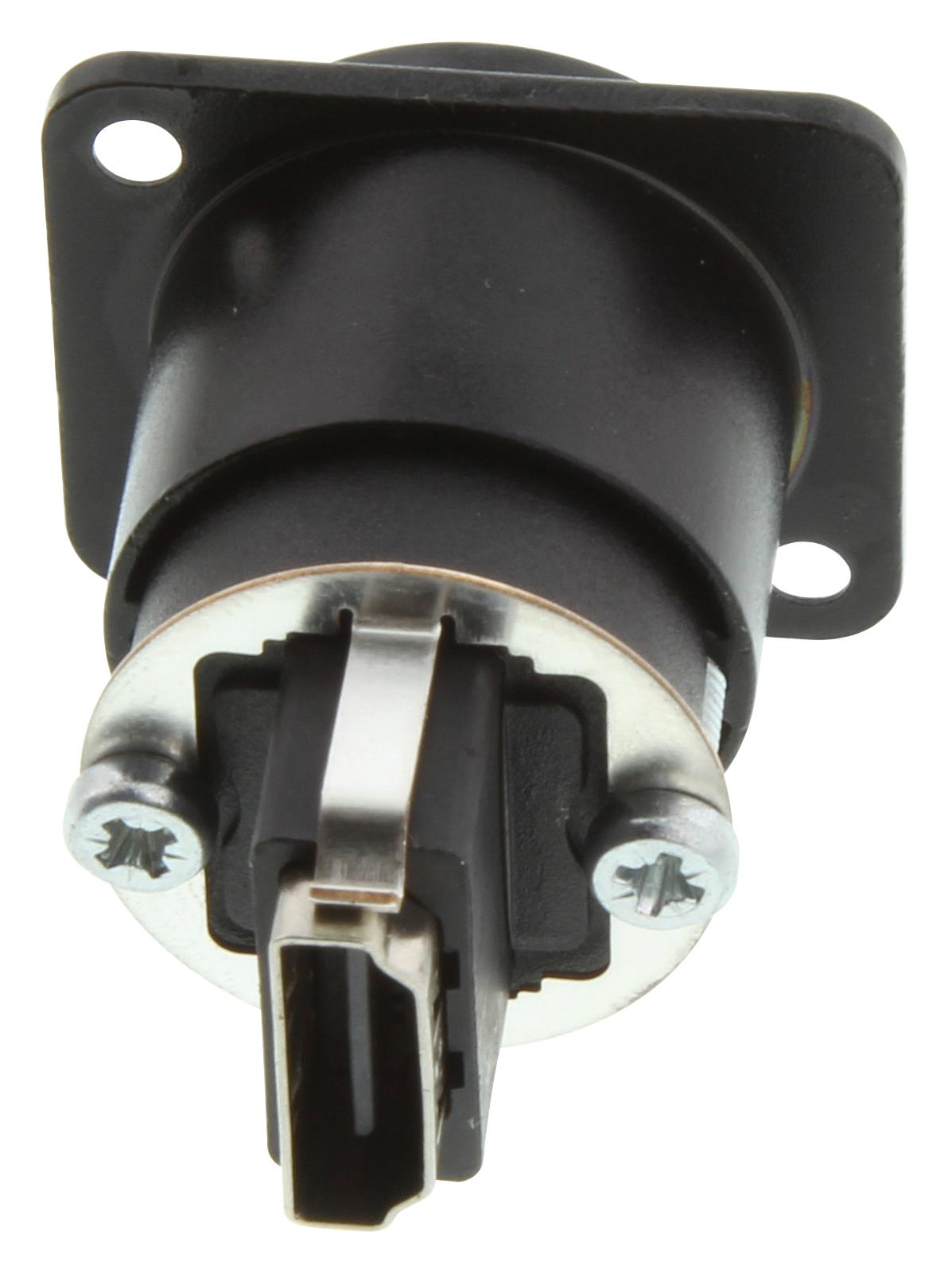 NAHDMI-W-B - Rean - Conector HDMI, 19 Contactos, Receptáculo eléctrico