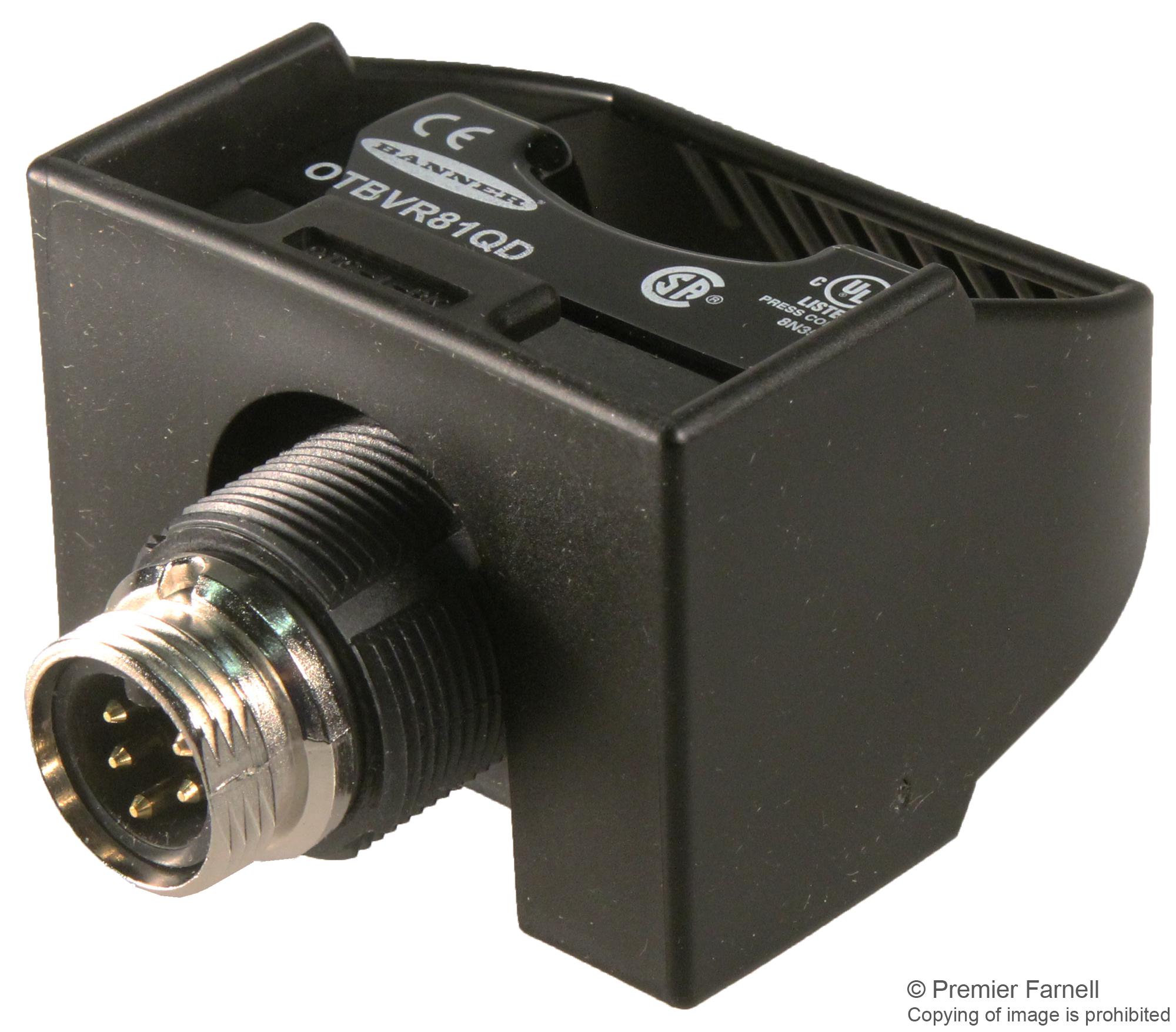 OTBVR81QD - Banner Engineering - Sensor Fotoeléctrico, Táctil Óptico, OTB