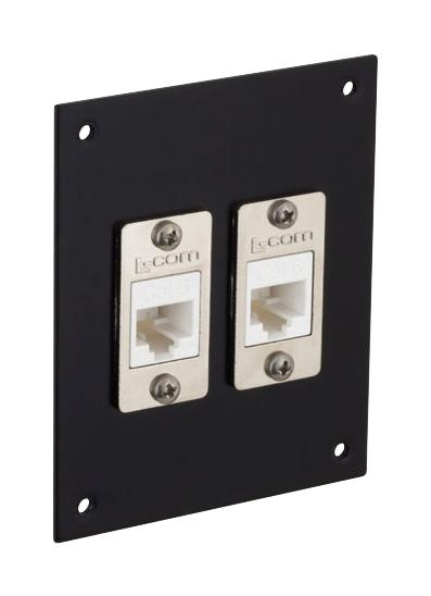 USP2ECF-C5EBM - L-com - Panel de Conexiones, Mini, RJ45 Coupler