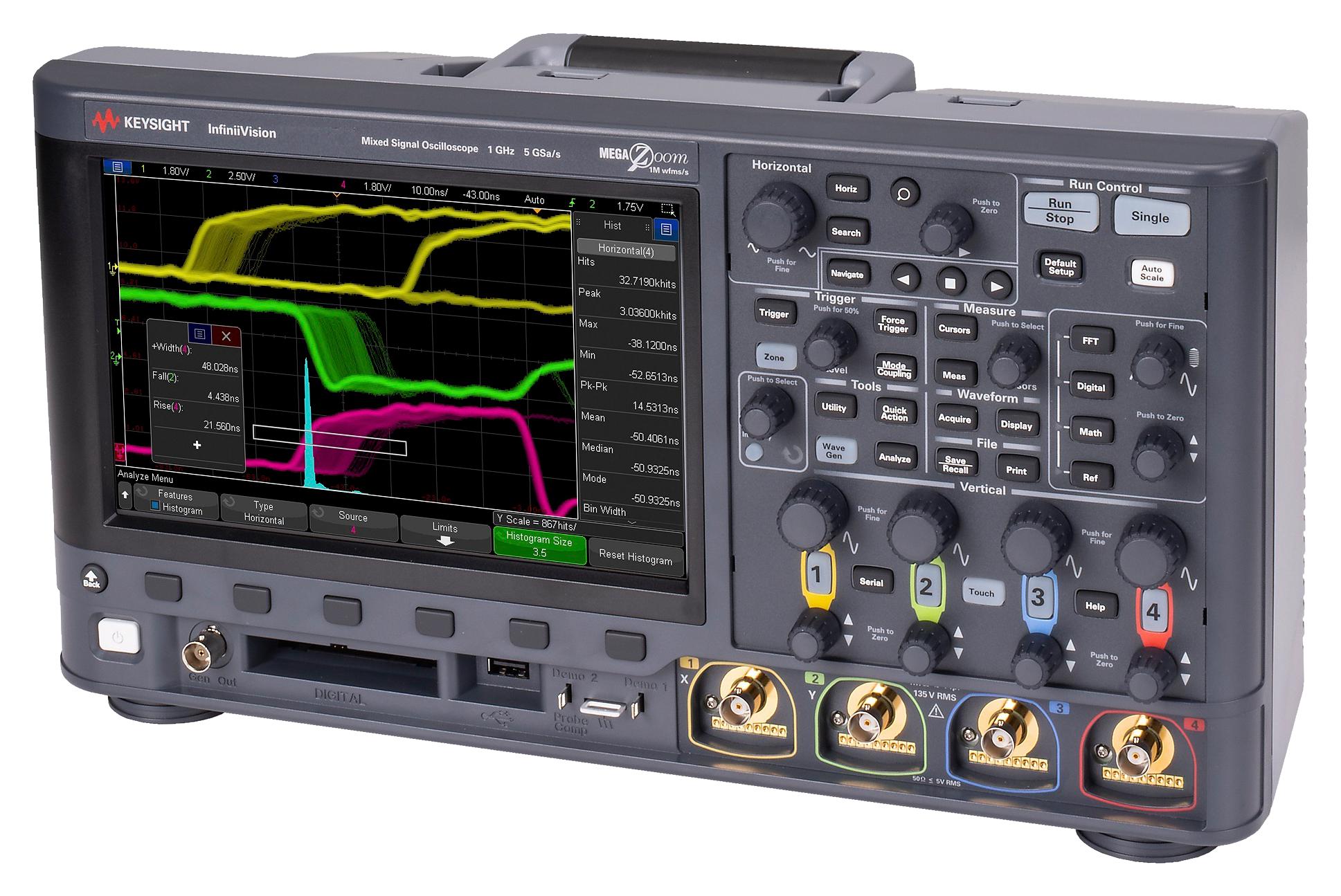 MSOX3014G - Keysight Technologies - Osciloscopio MSO / MDO ...