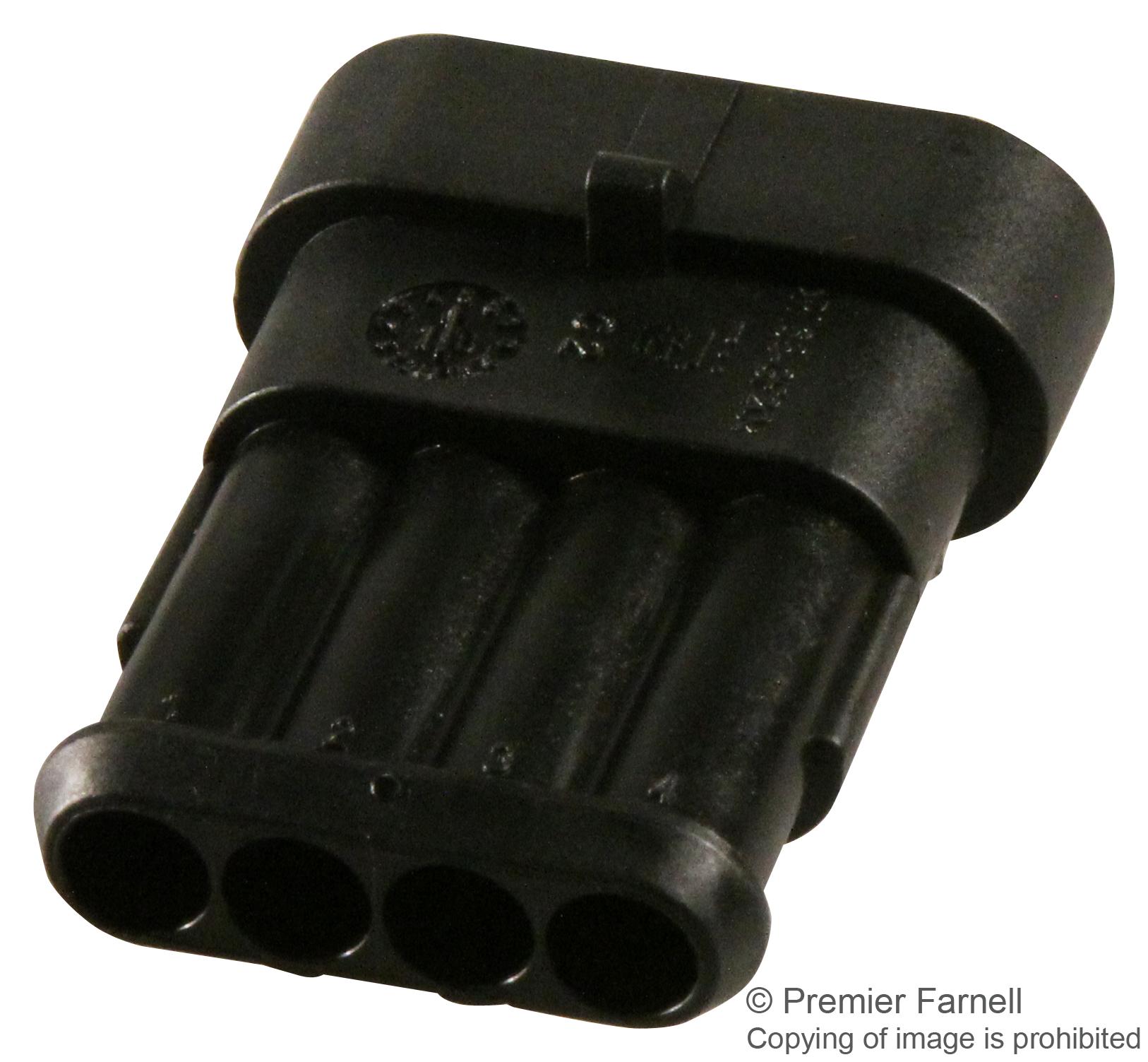 282106-1 - Amp - Te Connectivity - Carcasa de Conector, Serie SUPERSEAL ...