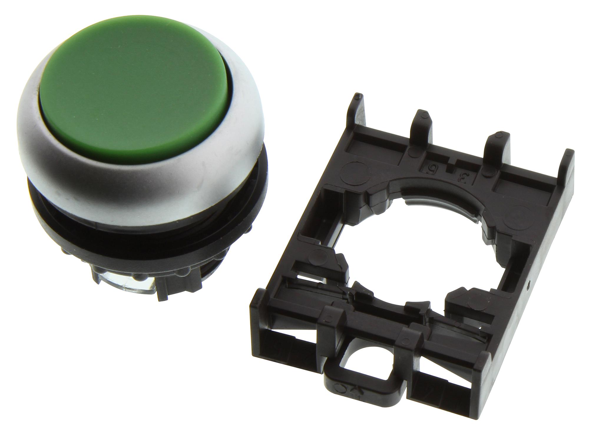 M22-DRH-G - Eaton Moeller - NON-ILL MTN PB SIL-BZL EXTD GRN ROHS COMPLIANT: NO