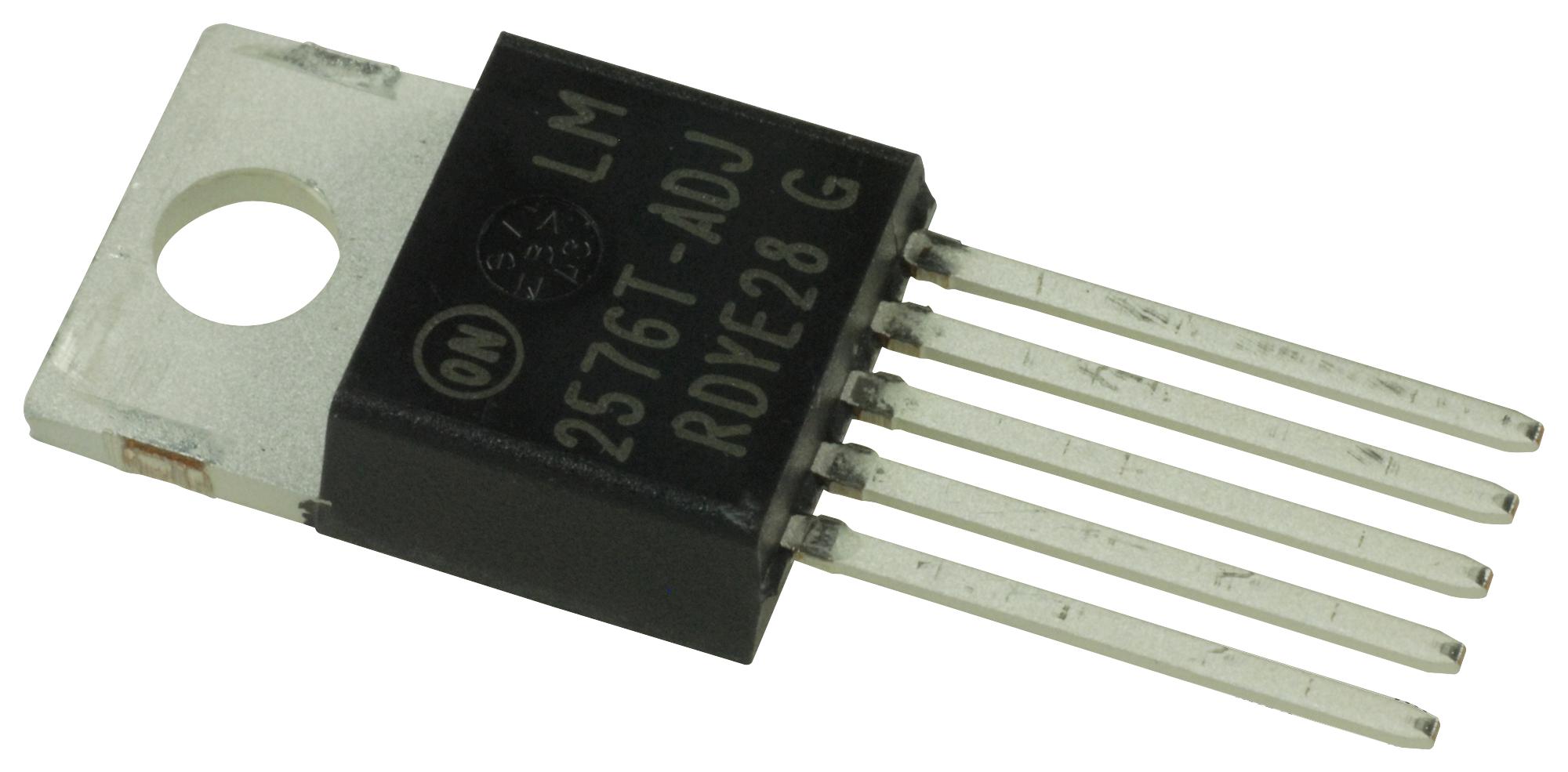LM2576T-ADJG - Onsemi - Regulador Reductor CD-CD, Ajustable, Entrada:7V-40V