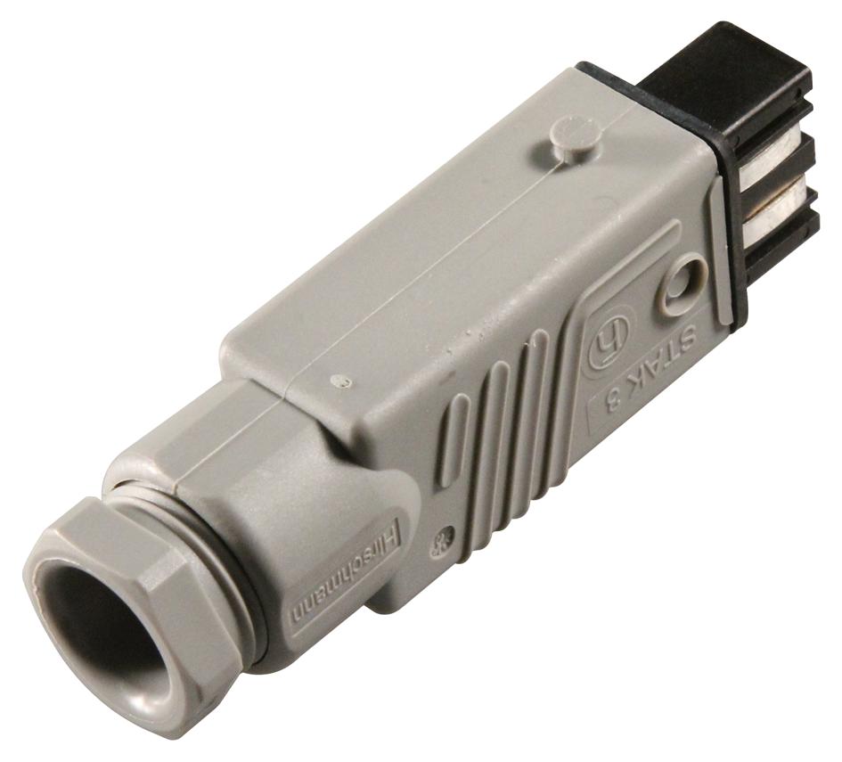 STAK3N - Hirschmann - Conector Rectangular de Potencia, 3 Contactos ...