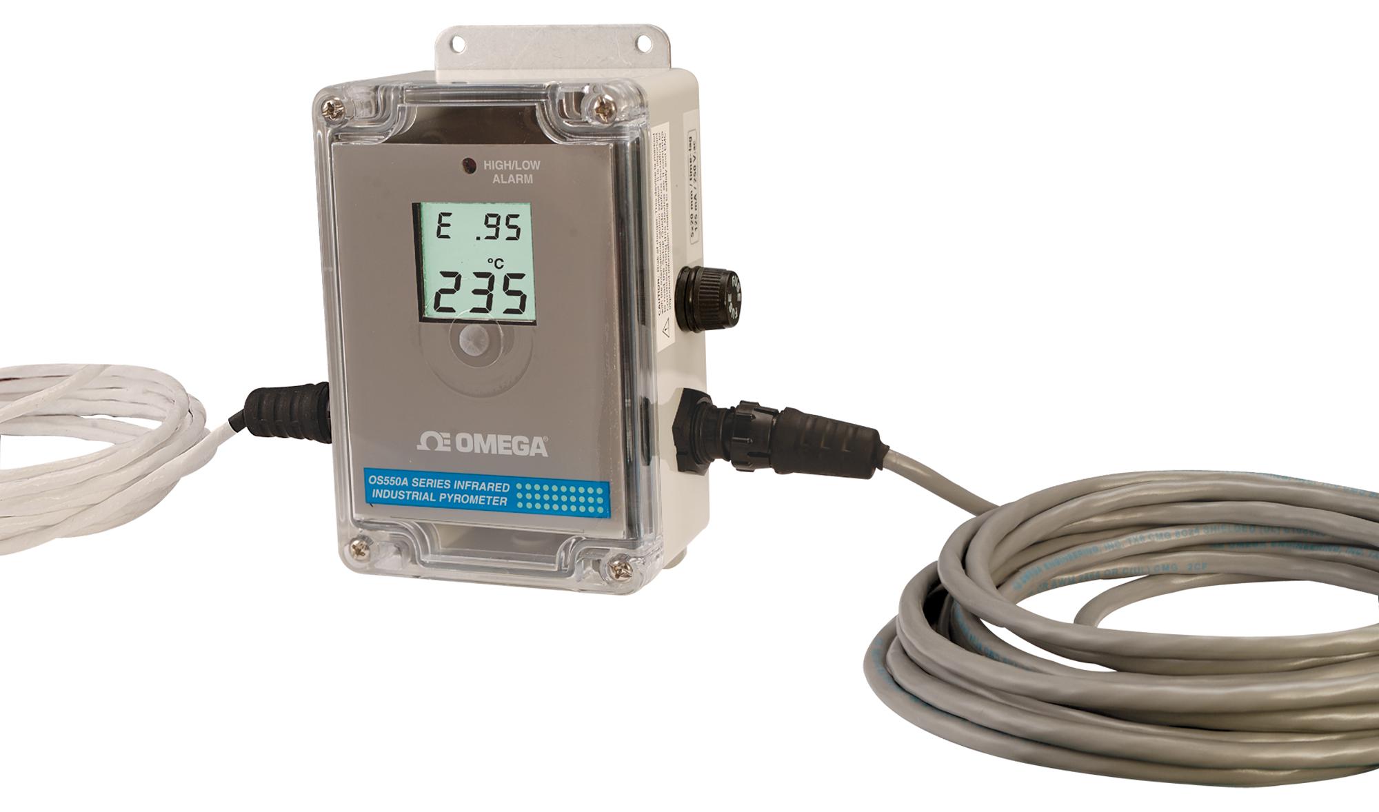 OS551A-MA-6 - Omega - Termómetro IR/Infrarrojo, Tamaño del Blanco 3.8 ...