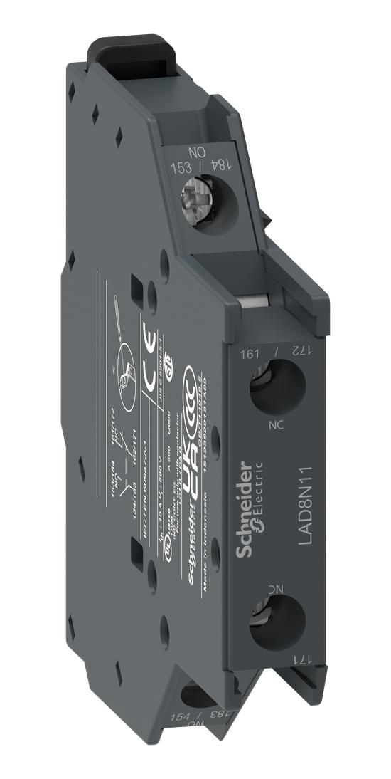 LAD8N11 - Schneider Electric - Contacto Auxiliar, LAD8, Schneider TeSys ...