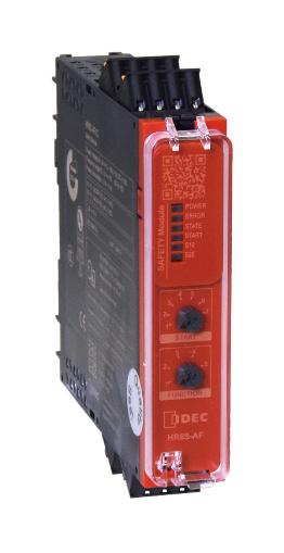 Relay Module, Safety, 3PST-NO, 24 V, 5 A, DIN Rail