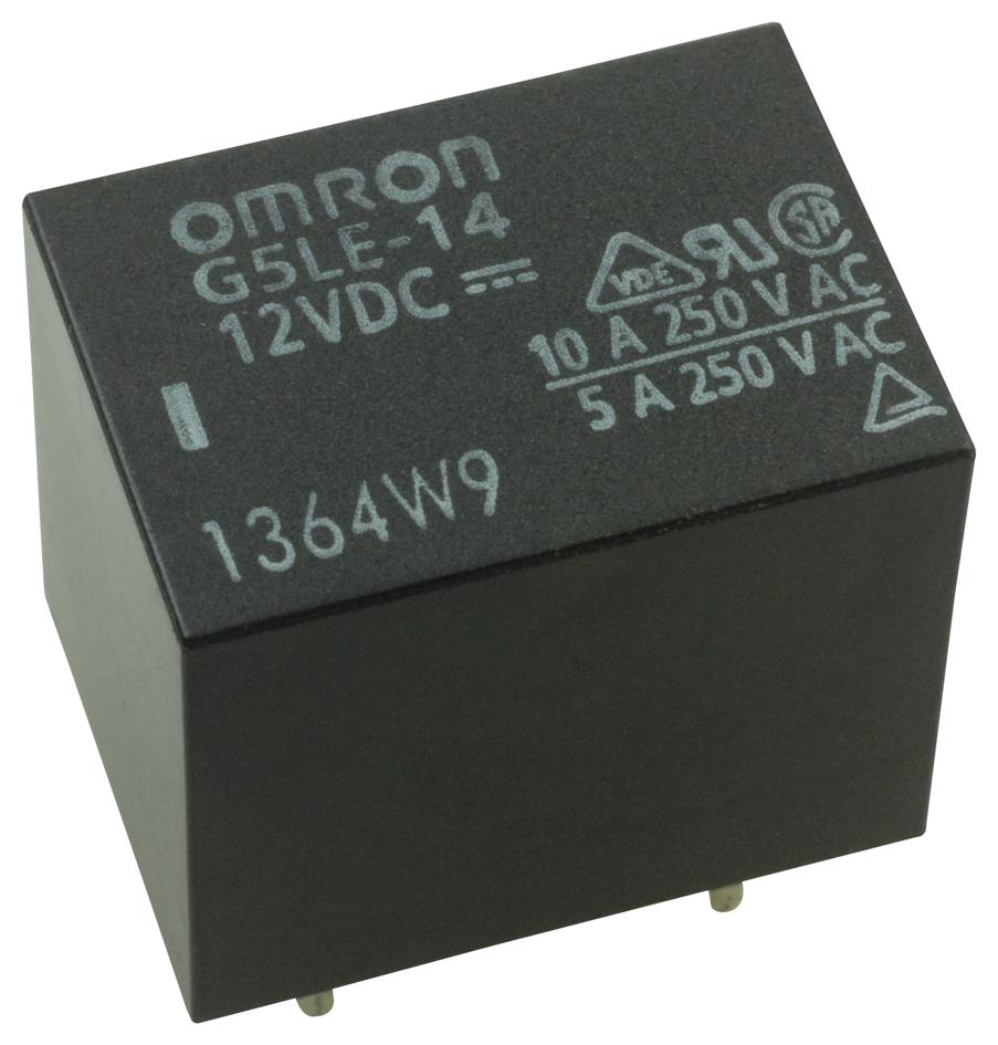 G5LE-14 DC12 - Omron Electronic Components - Relevador de Potencia, SPDT, 12 VDC