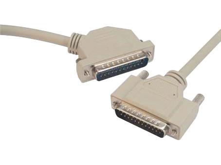 CSMN4525-2MM-1 - L-com - Cable de Computadora, Conector D-Sub Macho de 25 Posiciones, Plug de 25 ...
