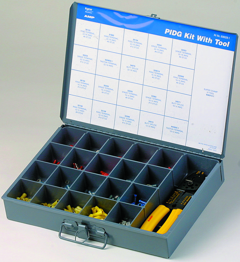 608028-1 - Amp - Te Connectivity - Connector Kit, Terminals & Splices ...