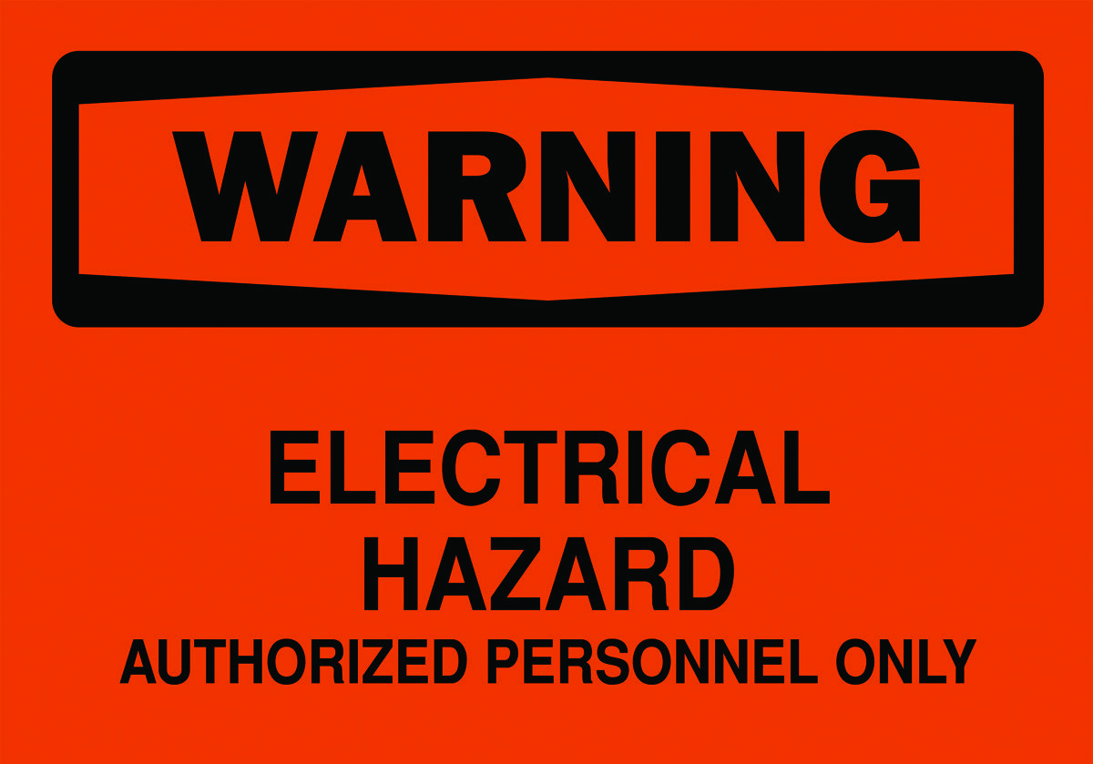 84197 - Brady - Letrero de Seguridad, Warning Electrical Hazard ...