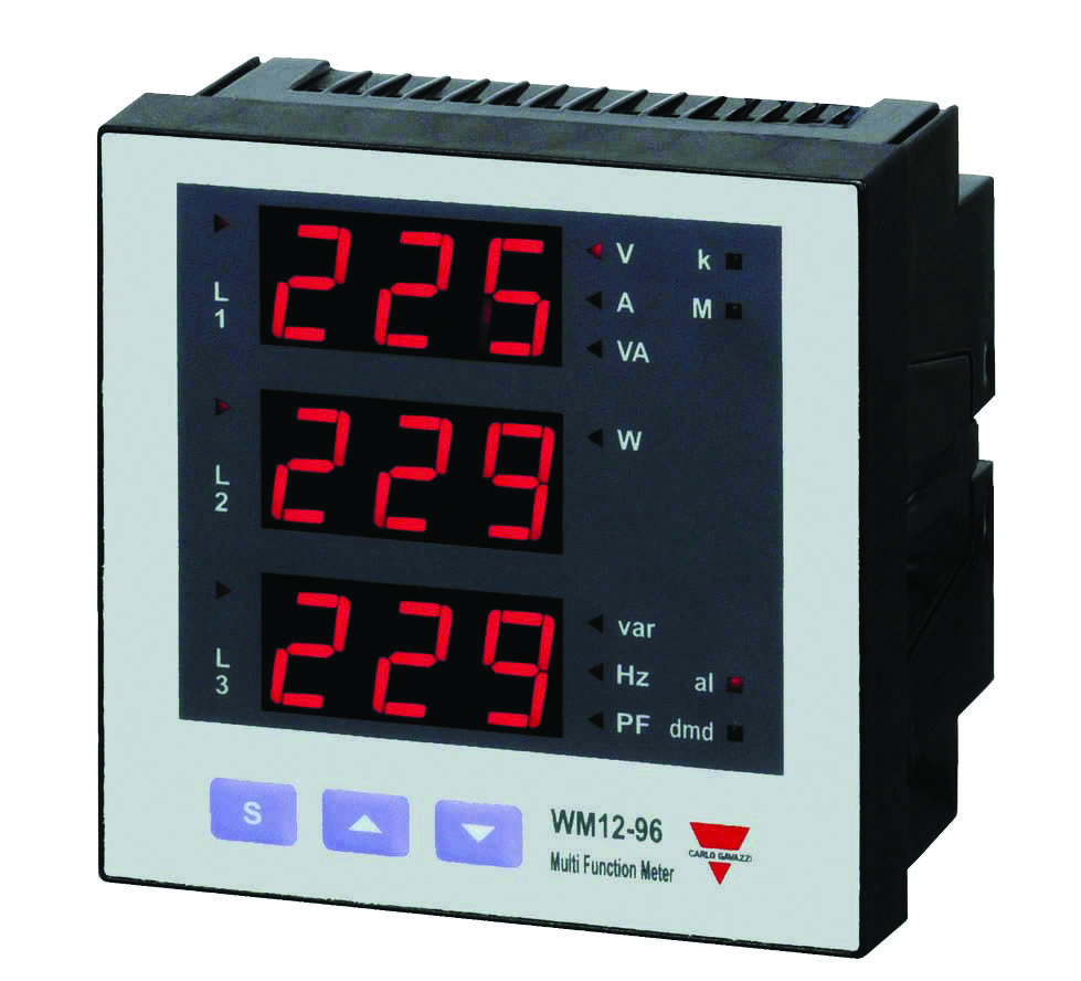 WM12-96AV53CX - Carlo Gavazzi - Indicador de Potencia, Multifunción ...