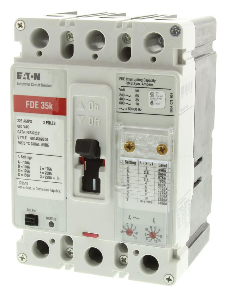FDE322521 - Eaton Cutler Hammer - Interruptor Electrónico de Circuito ...