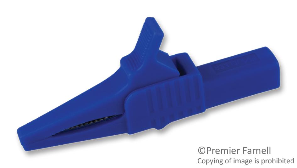 BU-65-6 - Mueller Electric - Caimán, Enchufe de 4 mm, 19 mm