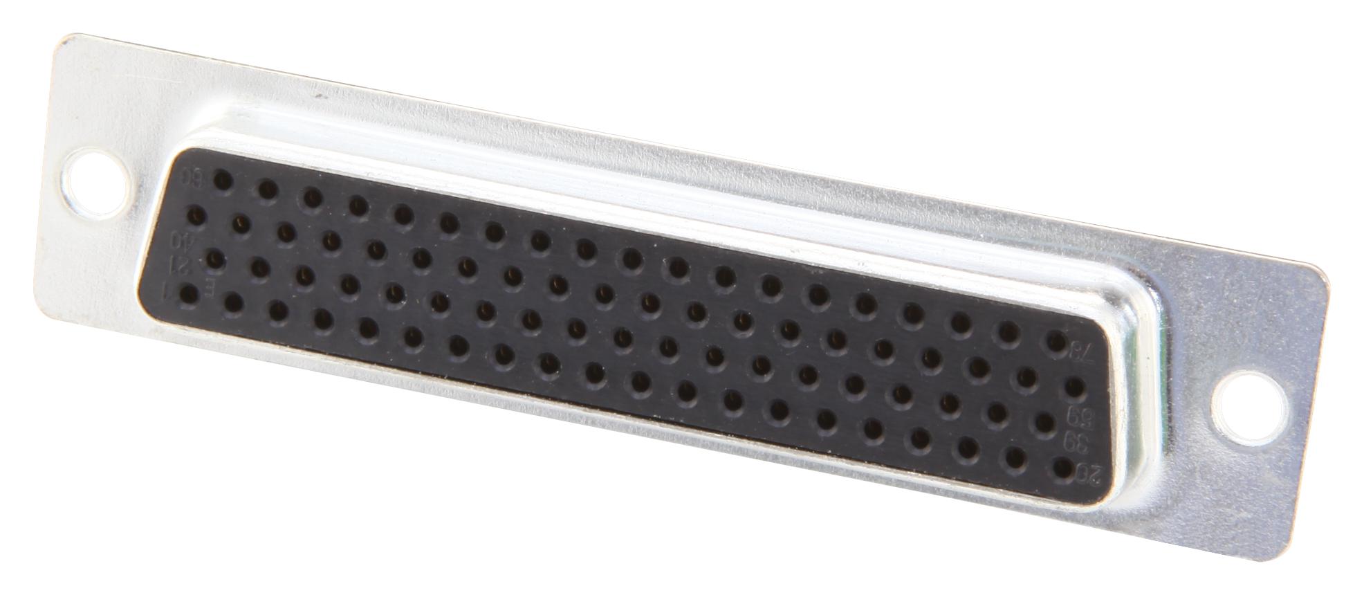 17EHD078SAA000 - Amphenol Communications Solutions - Conector D Sub, HD78, 78 Contactos